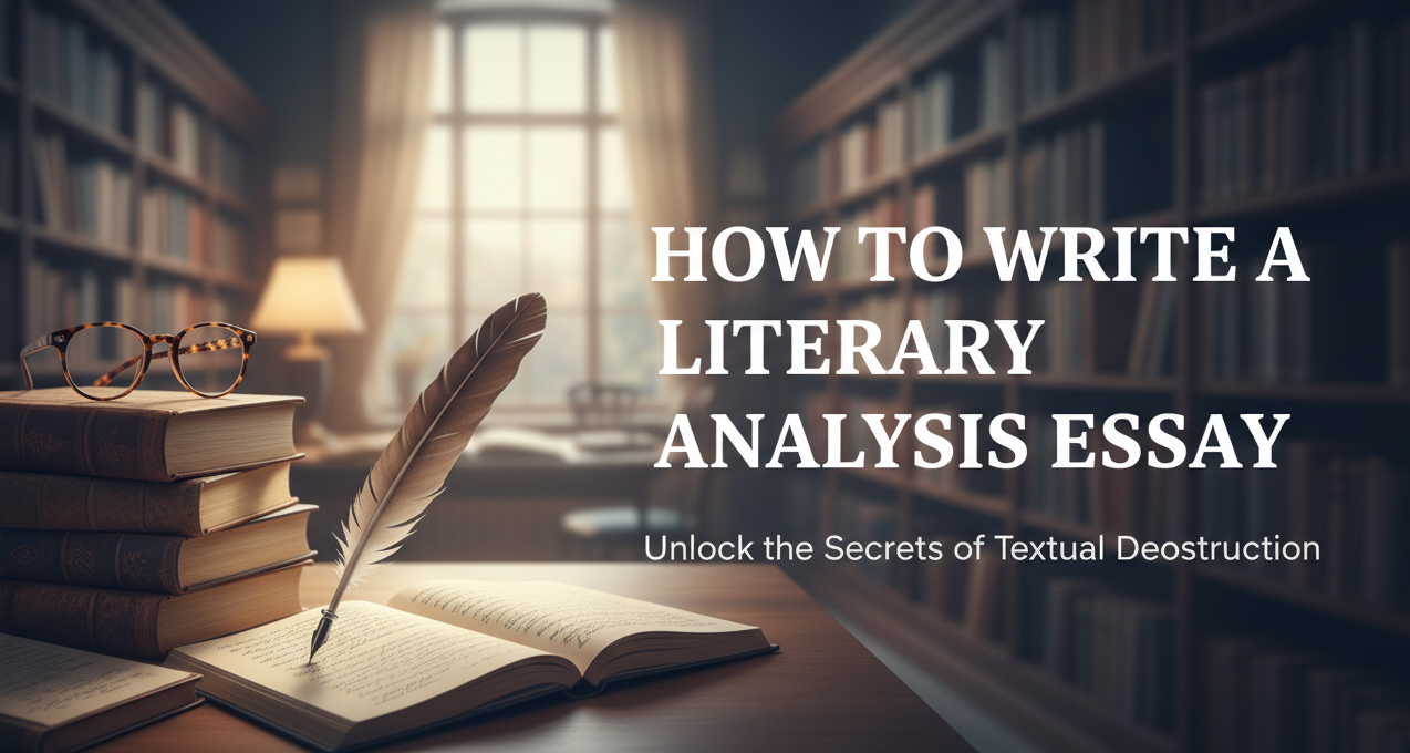 How to Write a Literary Analysis Essay - Cloud School Pro